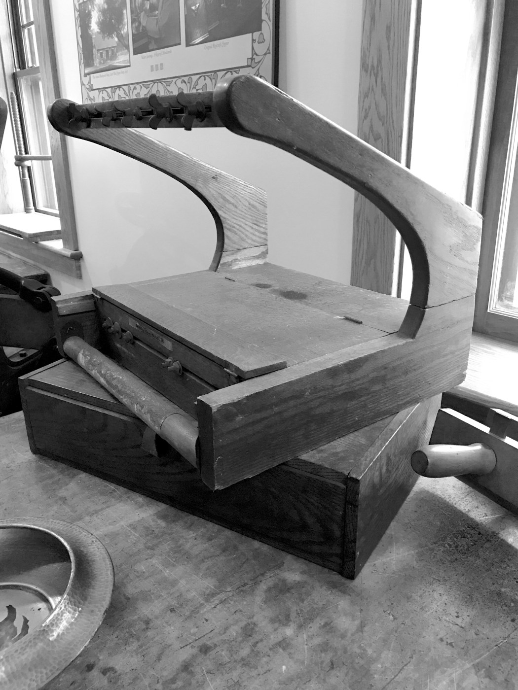 An Unusual Sewing Frame from the Roycroft Bindery – Peachey Conservation